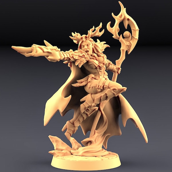 Female Caster Miniatures - Etsy