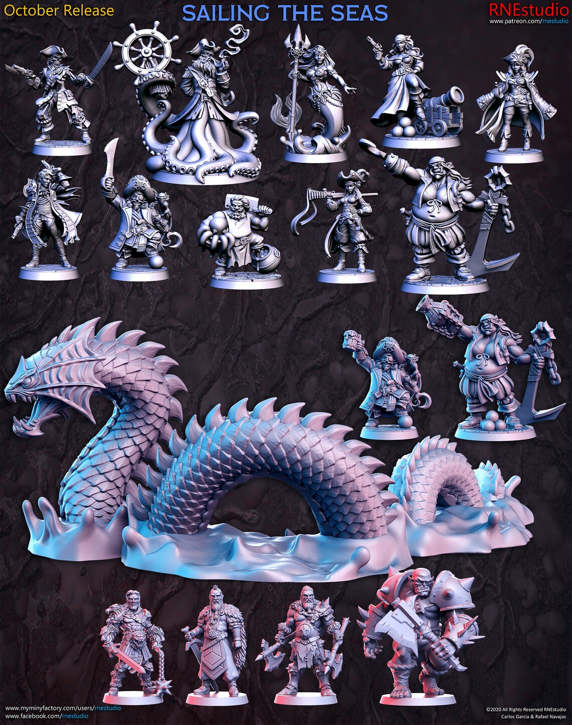 Orc Barbarian DnD Miniature Norseman Miniatures for Tabletop | Etsy