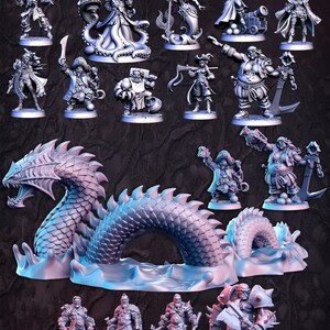Male Human Viking Dnd Miniature norseman Miniatures for Tabletop Games ...