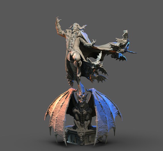 Dracula Undead Dnd Miniature Miniatures for Tabletop - Etsy