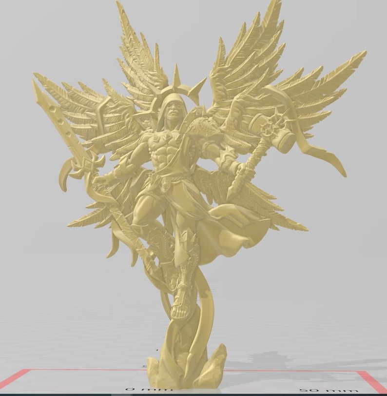 Sol the Holiest Archangel Tabletop Games Like D&D or War - Etsy