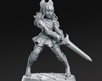 Female Sorcerer Dnd Miniature Female Vampire Miniatures for Tabletop ...