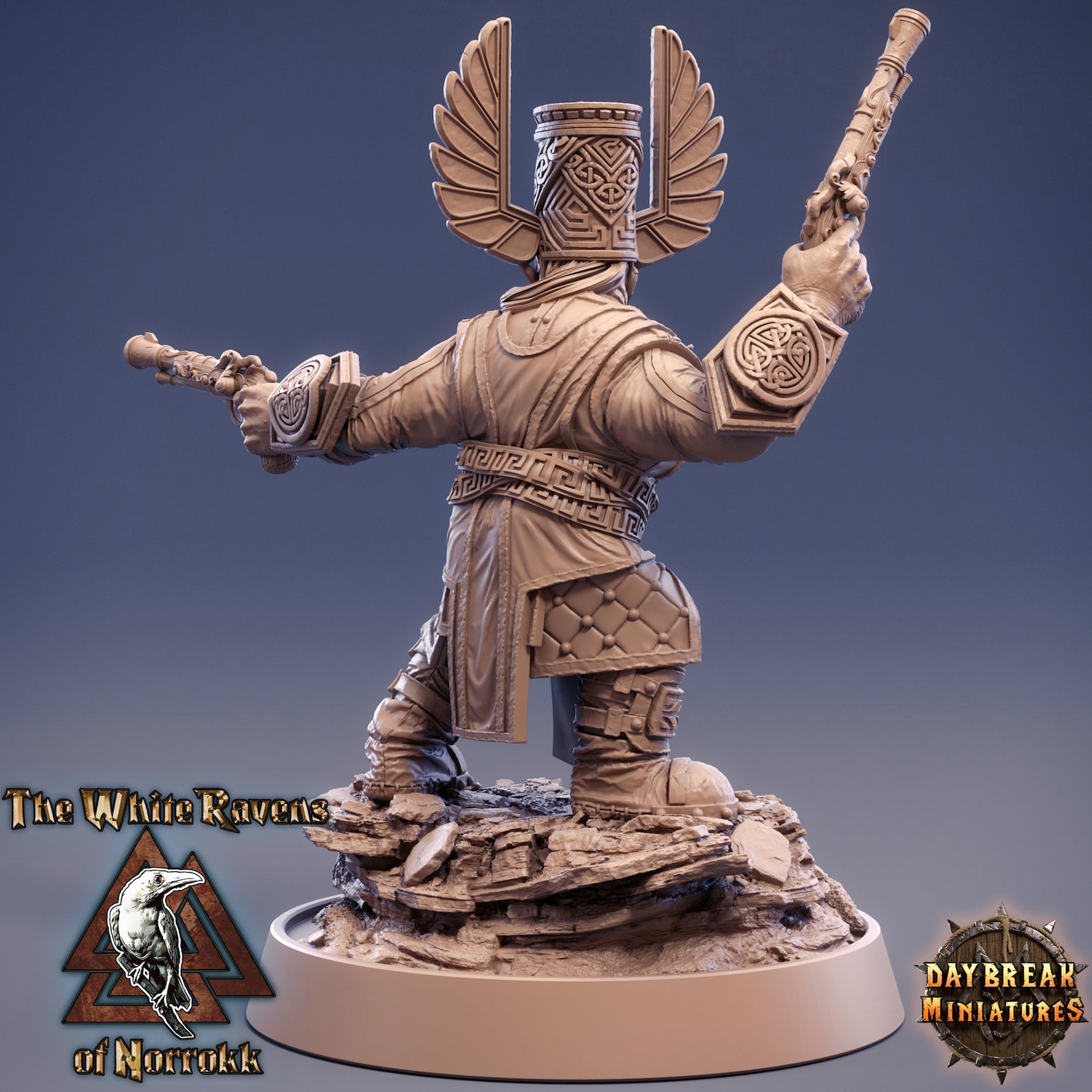 Female Dwarf Gunslinger Dnd Miniature Dwarven Rifleman - Etsy