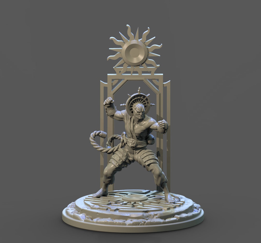 Monk Light Monk Sun Dnd Miniature Miniatures for Tabletop Games Like D ...