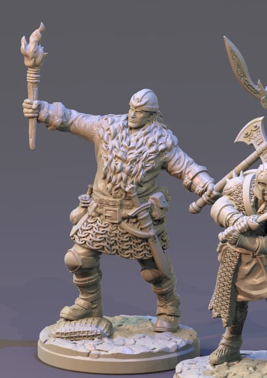 Saxon Knights DnD Miniature King Arthur Miniatures for - Etsy.de