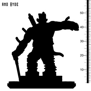 Jekyll and Hyde Steampunk Minis for Dnd Miniatures for Tabletop Games ...