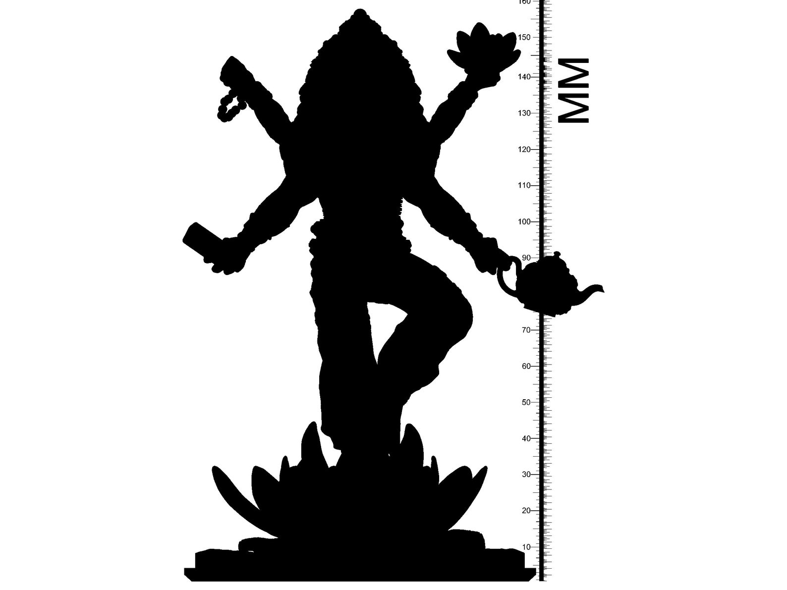 Brahma Sculpt Dnd Miniature Svayambhu Miniatures for - Etsy