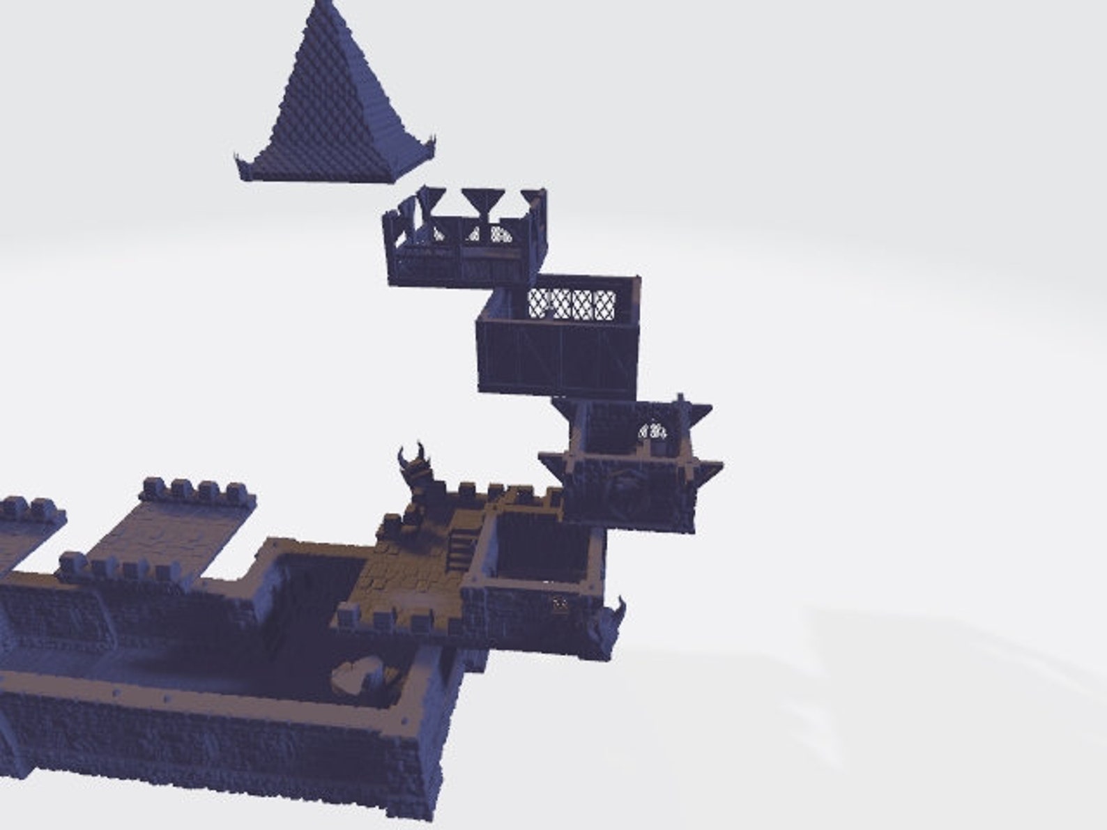 Outpost and Wall Table Top Terrain Building Watchtower - Etsy