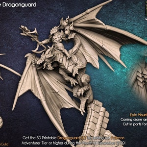 Dragonborn Dragon Rider Dnd Miniature battlemage Miniatures for ...
