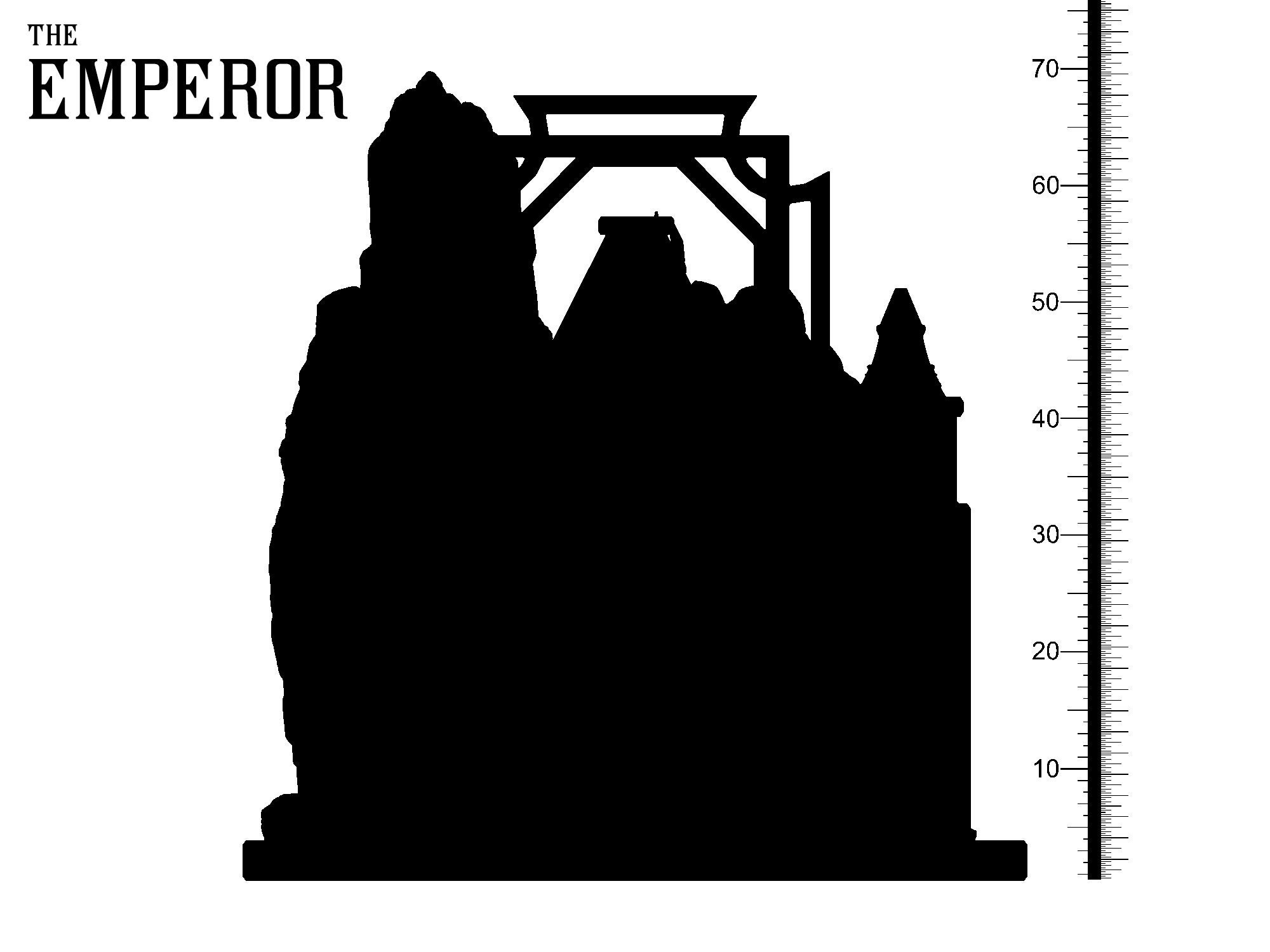 The Emperor Evil King King on Throne Dnd Miniature - Etsy