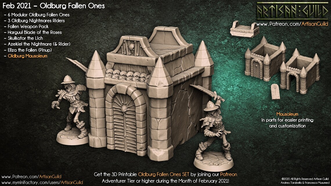 Mausoleum Terrain Dnd Miniature crypt Building Miniatures - Etsy