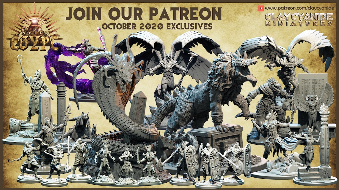 Anubis Egyptian GOD Dnd Miniature egypt Miniatures for - Etsy