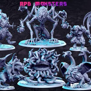 Chimera RPG Monsters Dnd Miniature Miniatures for Tabletop Games Like D ...