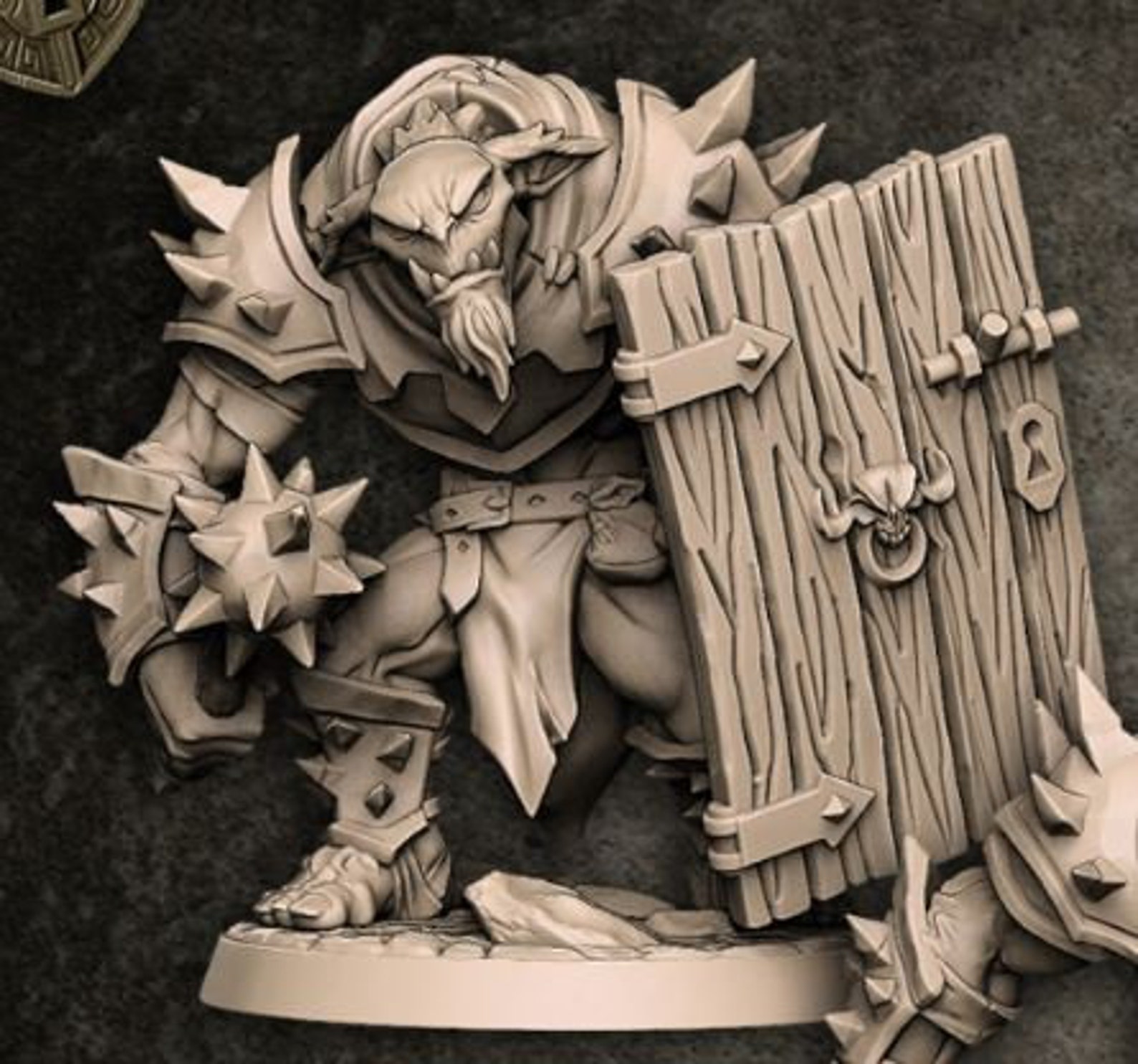 Bugbear Fighters Dnd Miniature Dungeons and Dragons D&D | Etsy