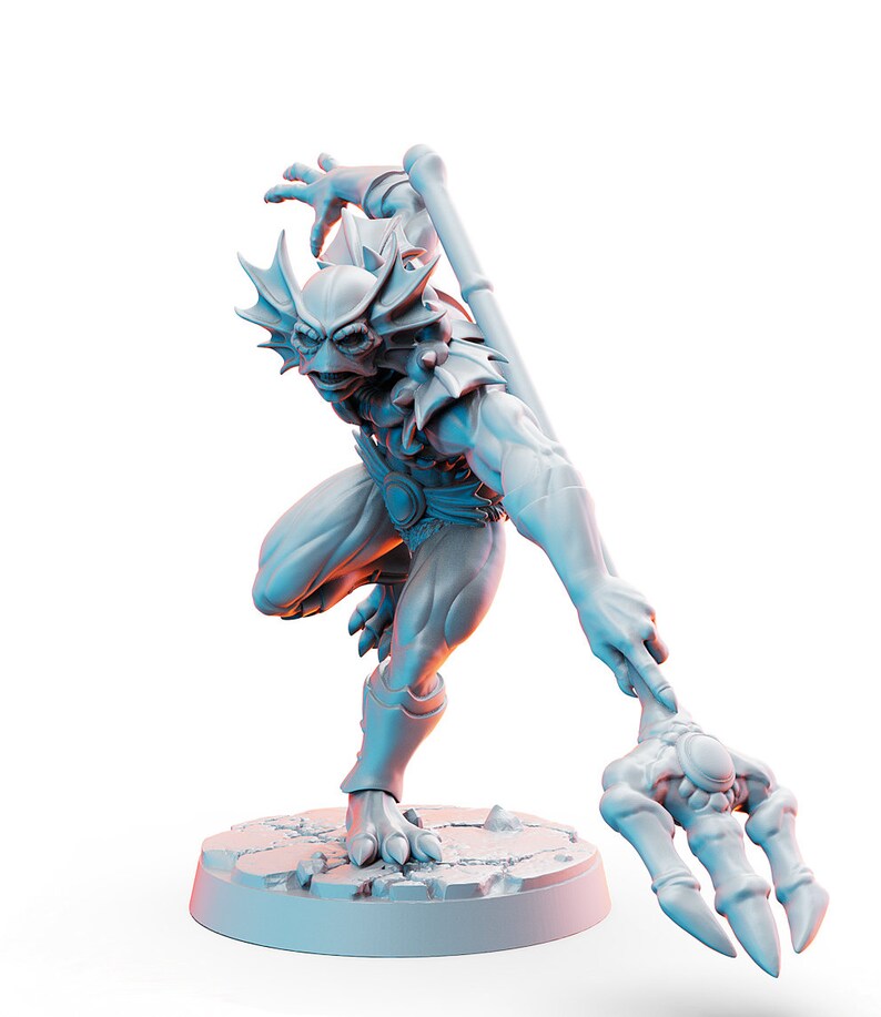 Mer-man Dnd Miniature Fishman Miniatures for Tabletop - Etsy Singapore