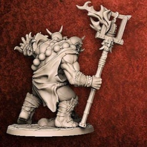 Ogre Mage Dnd Miniature Dungeons and Dragons D&D Artisan Guild Modular ...