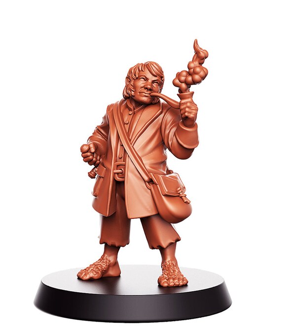 Halfling Explorer Dnd Miniature Hobbit Miniatures for | Etsy Australia
