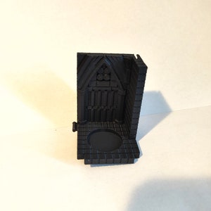 Modular Miniature Display Shelves Dark Gothic Holds 10 MINIS Expandable ...