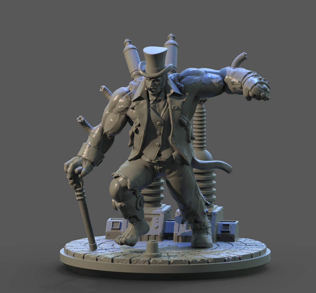 Jekyll and Hyde Steampunk Minis for Dnd Miniatures for Tabletop Games ...