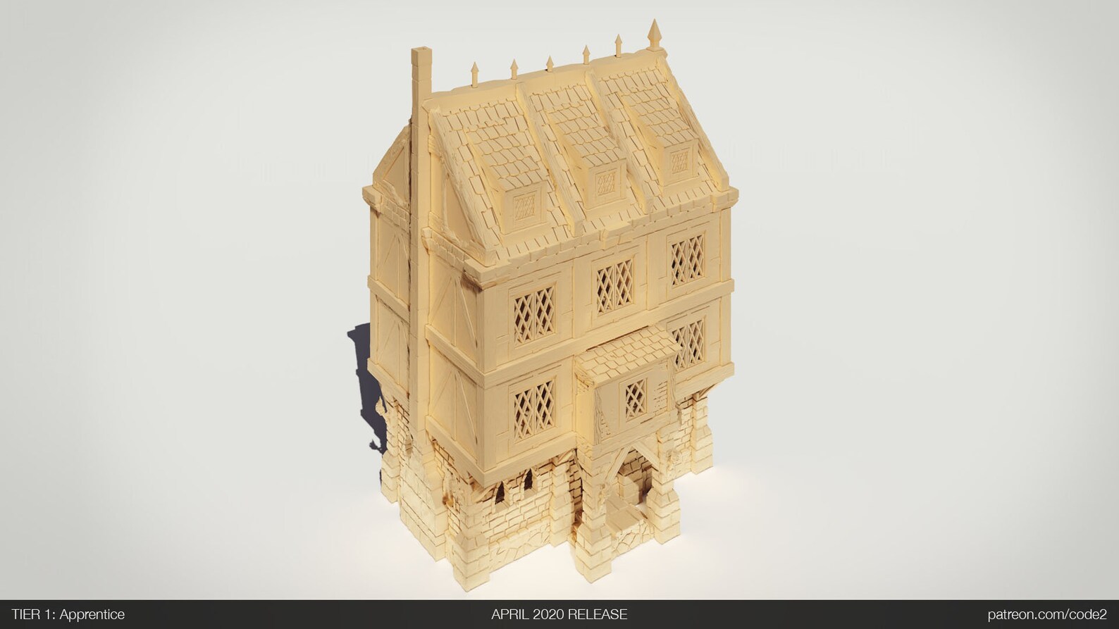 3 Story Inn Table Top Terrain Building Traveler's Inn - Etsy