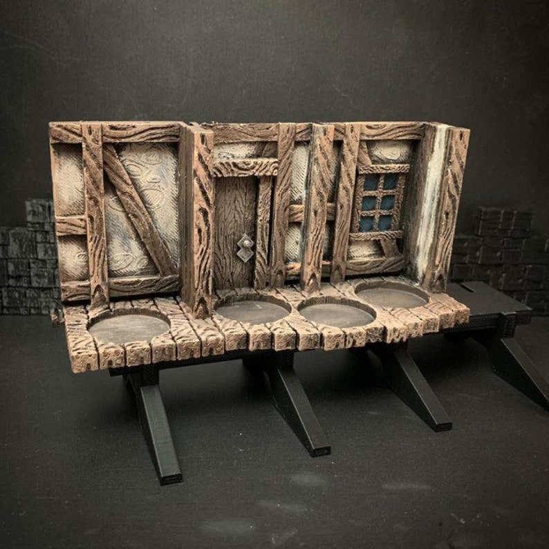 Modular Miniature Display Shelves tavern Scene Holds 10 - Etsy