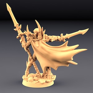 Vampire Lord Dnd Miniature captain Warrior Miniatures for Tabletop ...
