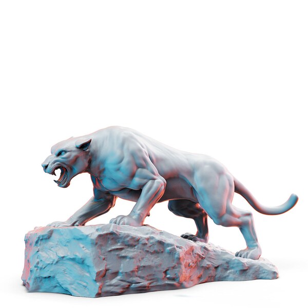 Dnd Panther Miniature - Etsy