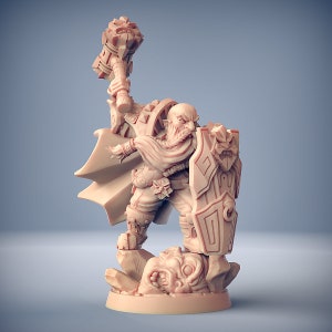 Male Dwarf Barbarian Champion Dnd Miniature D&D Mini Miniature Dnd Miniature Dwarf Dnd Artisan ...
