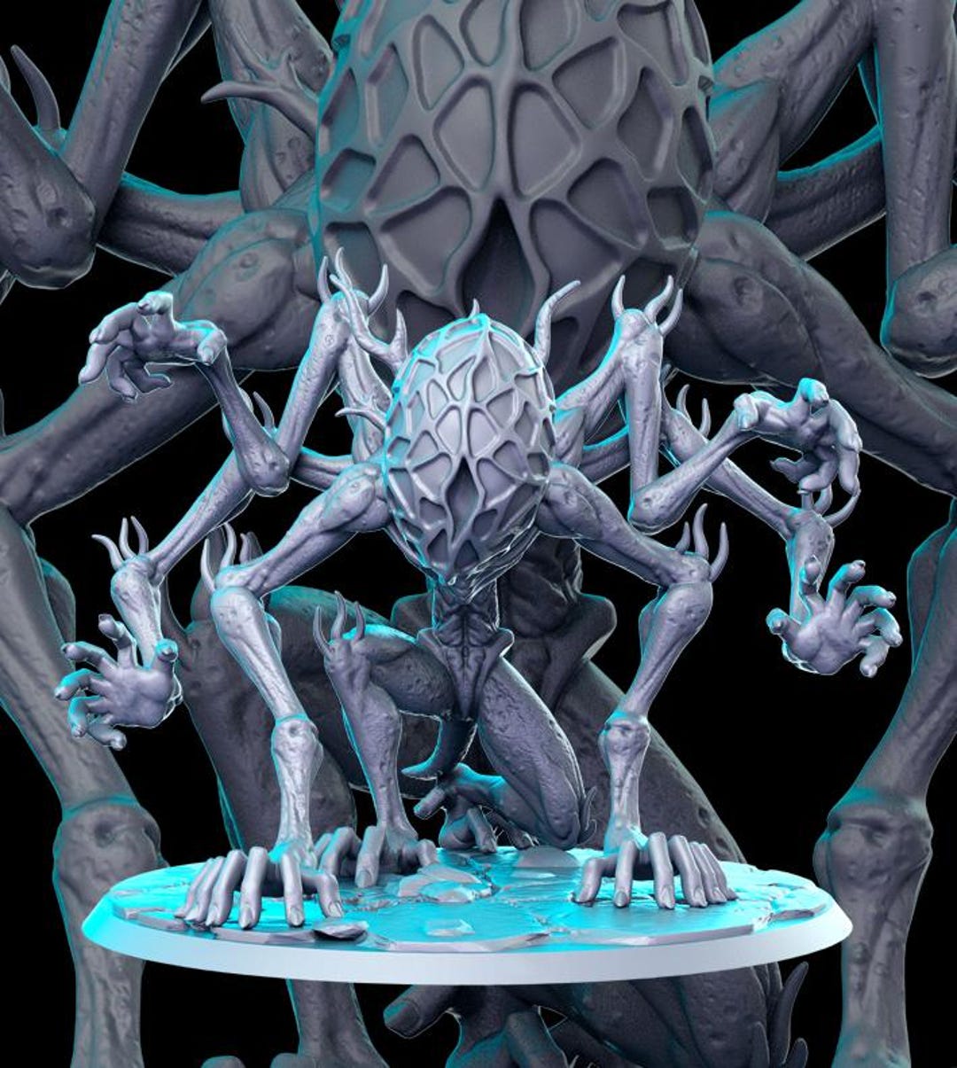 Spider Demon RPG Monsters Dnd Miniature Miniatures for Tabletop Games ...