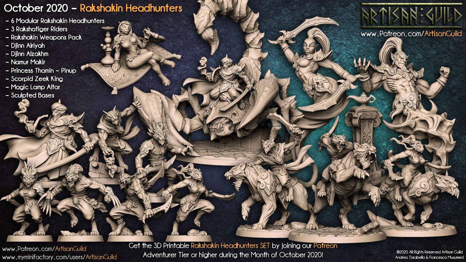 Catfolk DnD Miniature Tabaxi Warrior miniatures for Tabletop | Etsy