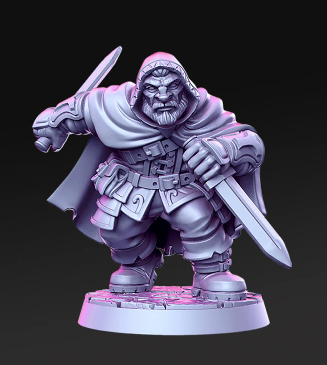 Dwarf Rogue Dnd Miniature thief Miniatures for Tabletop - Etsy