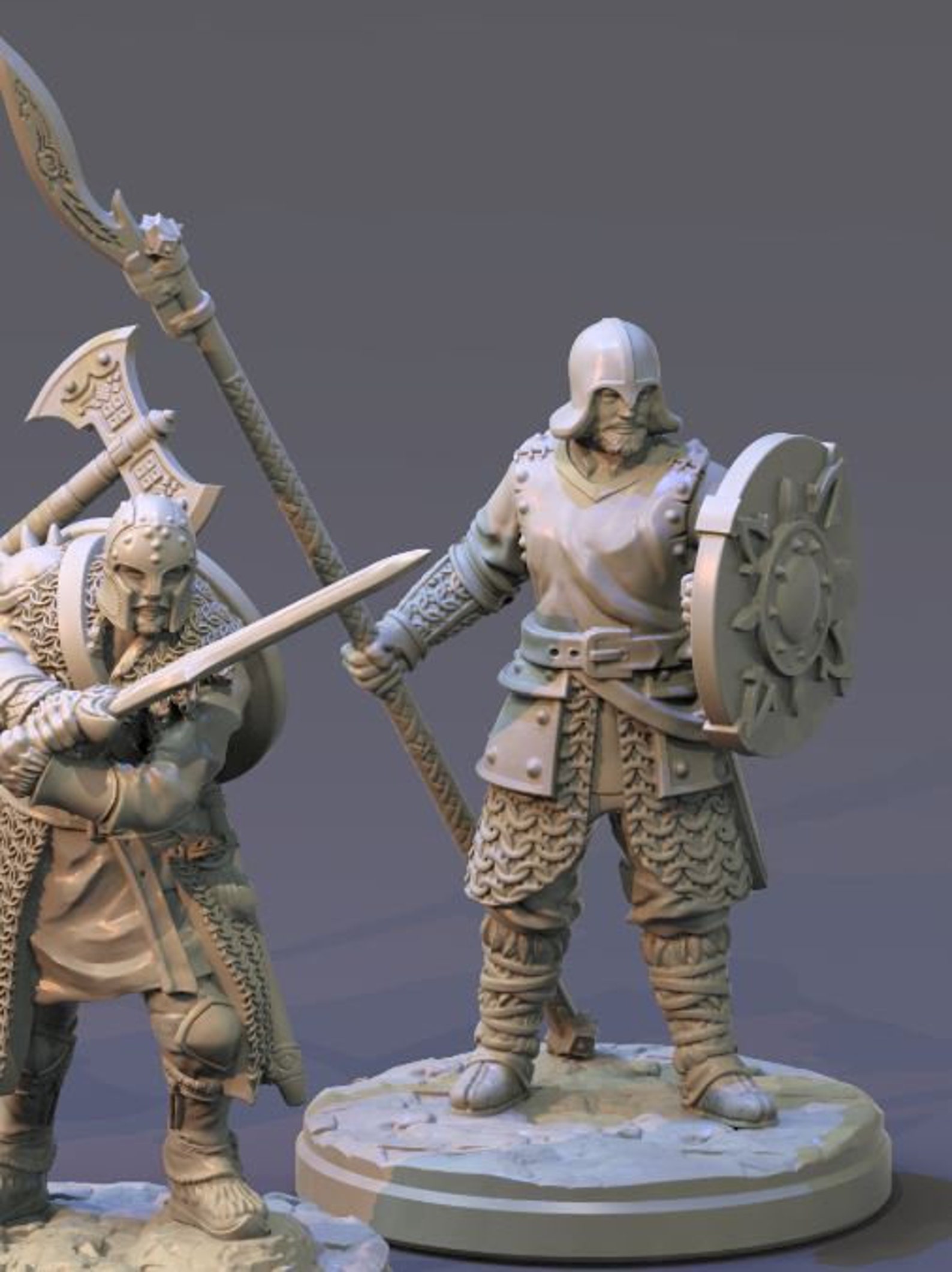 Saxon Knights Dnd Miniature king Arthur Miniatures for | Etsy