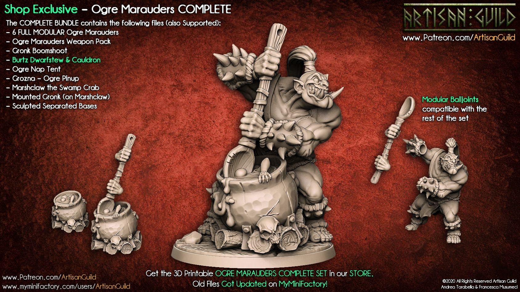 Ogre Cook Dnd Miniature Dungeons and Dragons D&D - Etsy