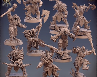 Orc Miniatures - Etsy