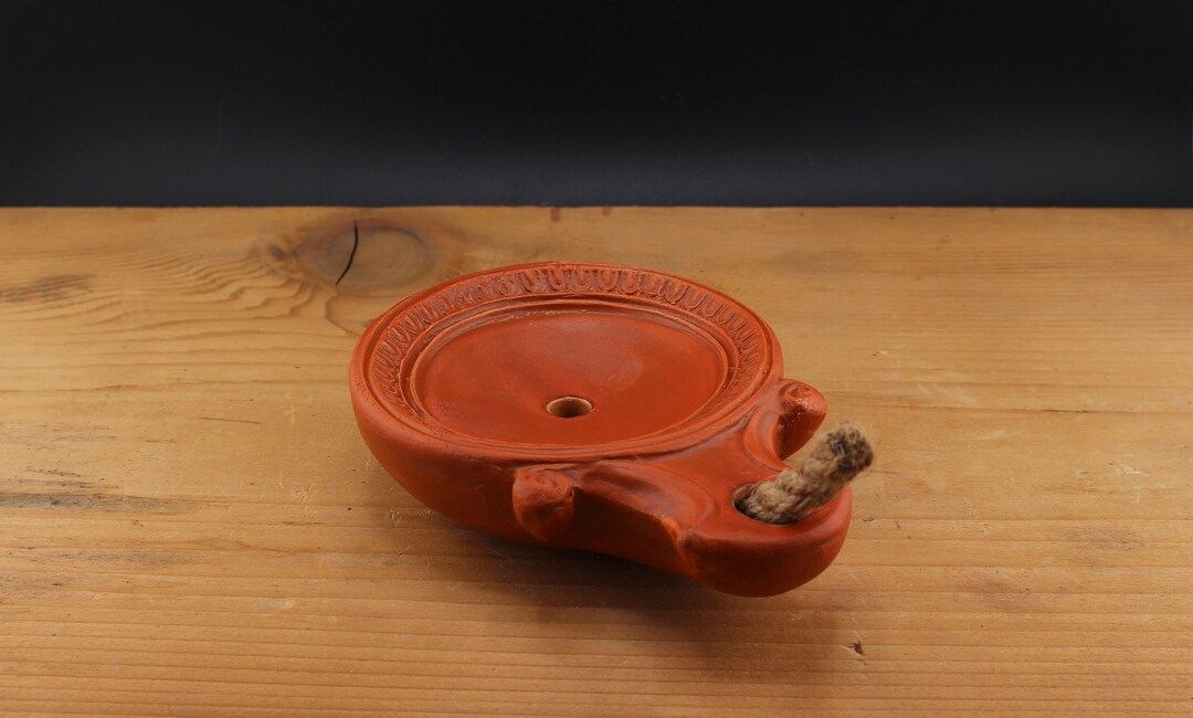 Roman Oil Lamp- LVCERNA - Etsy