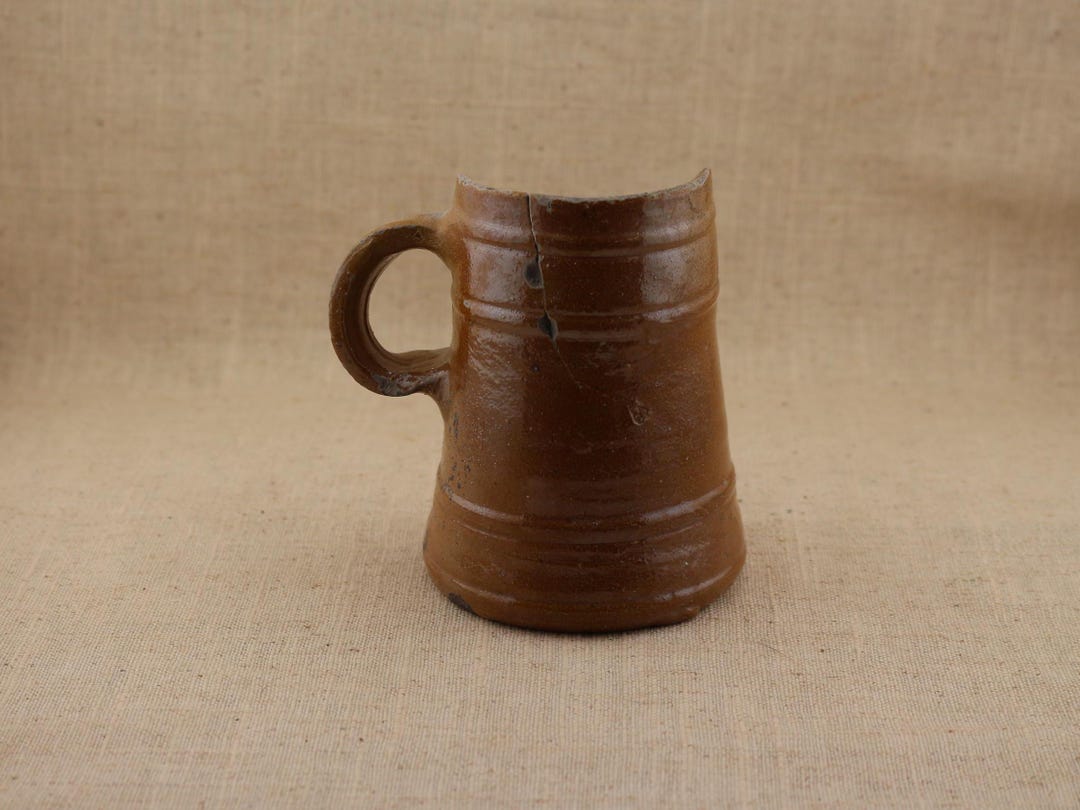 ORIGINAL Medieval German Raeren Style Stoneware Pinte Tankard C. 1550 ...