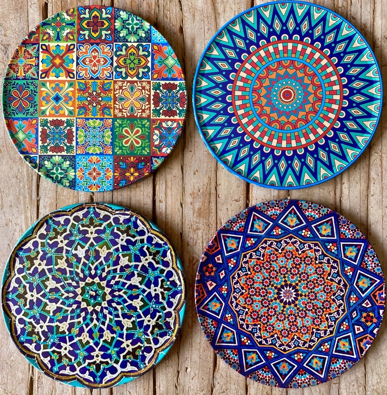 Set of 4 Coasters / Various Coaster Sets / Turkish - Etsy UK