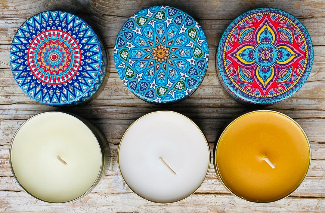 Set of 3 SCENTED CANDLE SET | Candles , Gift Set | Natural | Handmade ...
