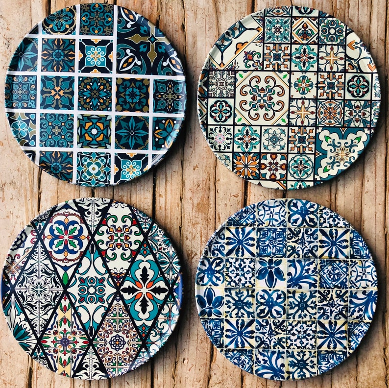 Set of 4 Coasters / Various Coaster Sets / Turkish - Etsy UK
