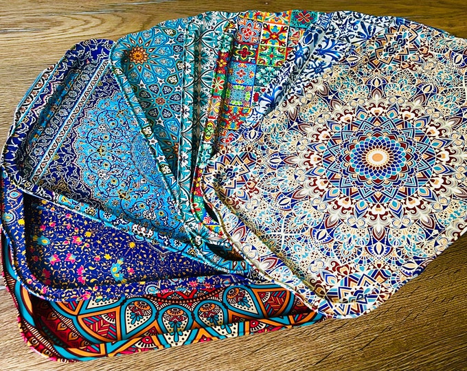 Colorful 3 Section Ceramic Serving Dish, Condiment Server, With ...