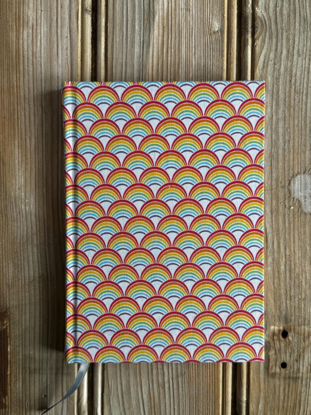 Rainbows Meet Calendar 2025 in A5 Fabric-bound Daily Planner, Holidays ...