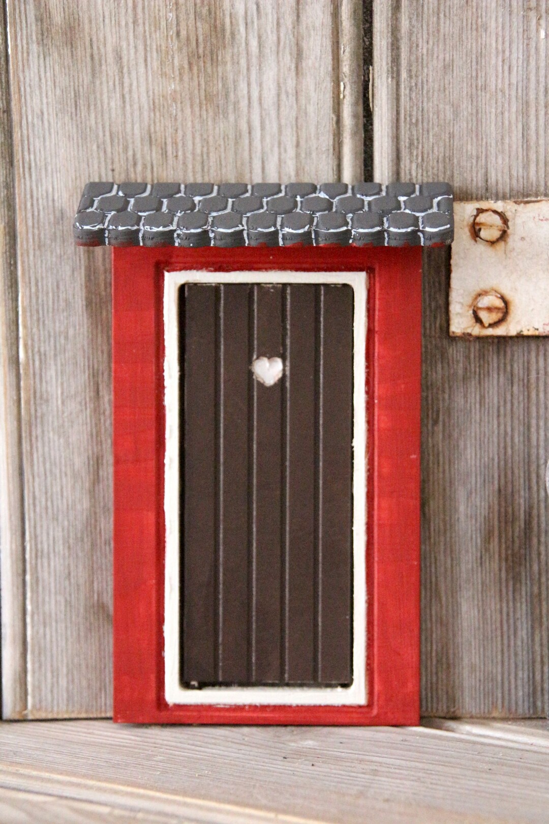 Elves Door With Roof Elf Door Fairy Door Beautiful Small Door as ...