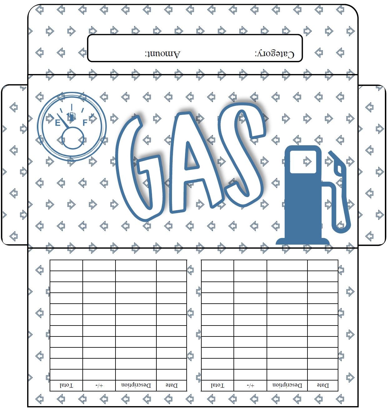 Gas Cash Envelope - Etsy