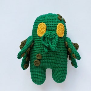 Amigurumi Crochet Pattern Cthulhu in English. Ornament Toy - Etsy