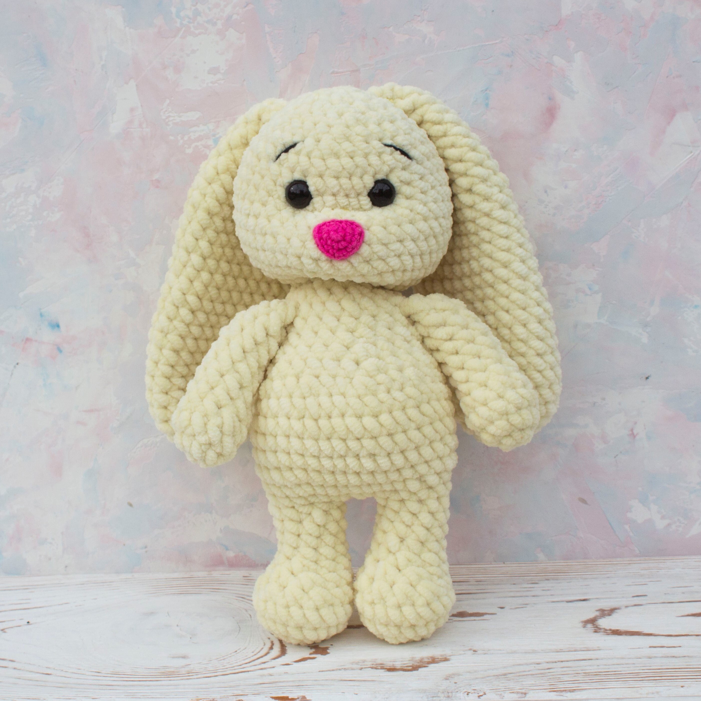 Bunny Plushie CROCHET PATTERN. Easy Crochet Pattern. Mini - Etsy