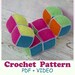 CROCHET PATTERN Infinity Cube. Montessori Baby Toys. - Etsy Canada