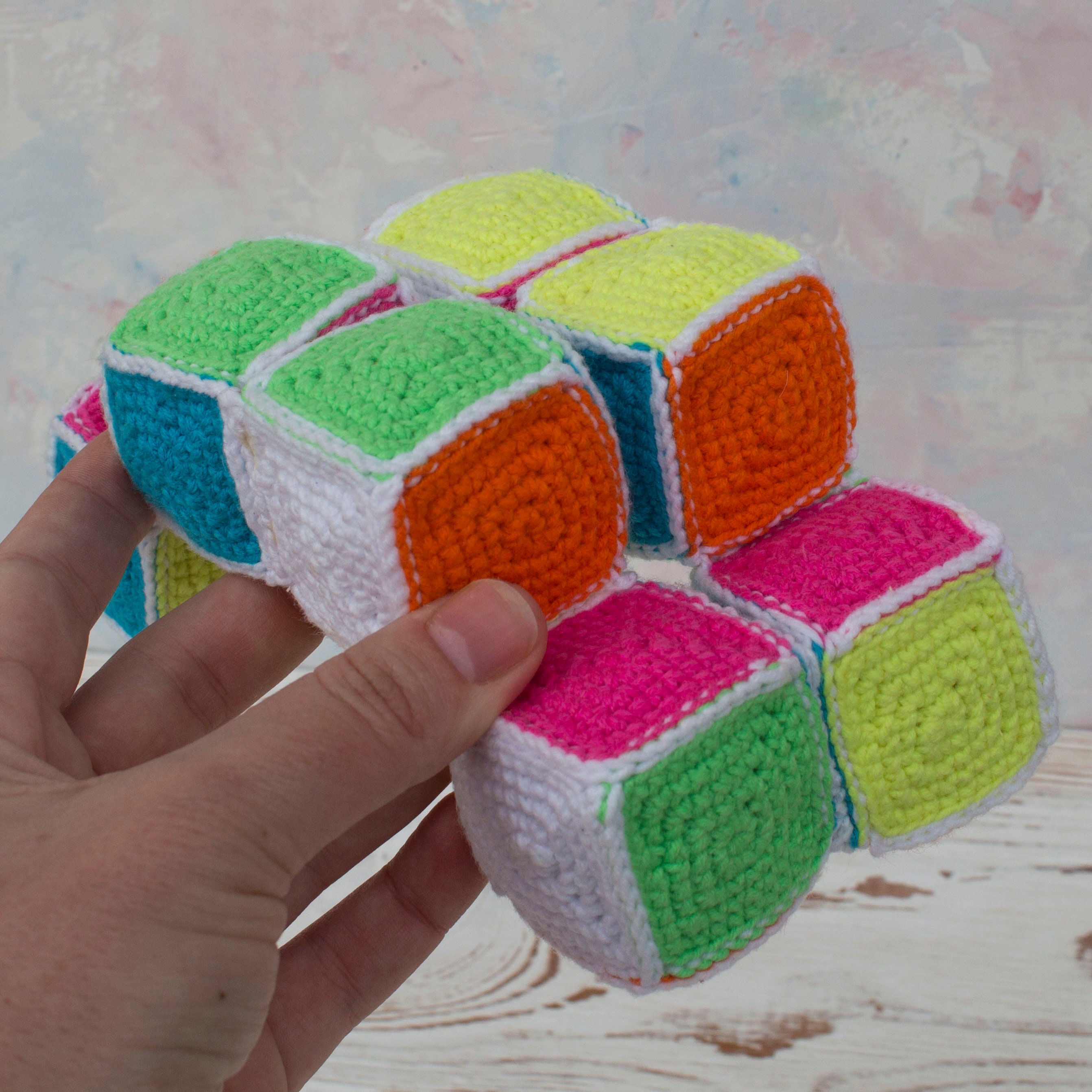 CROCHET PATTERN Infinity Cube. Montessori Baby Toys. - Etsy Canada