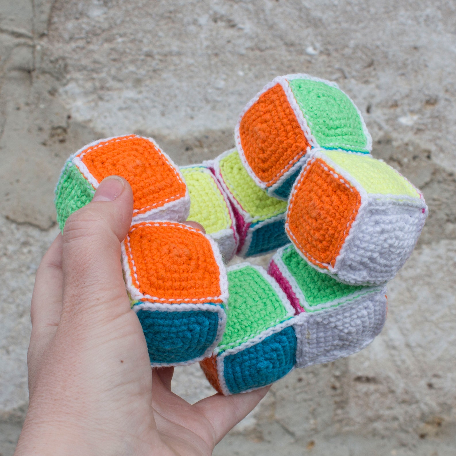 CROCHET PATTERN Infinity Cube. Montessori Baby Toys. - Etsy Canada