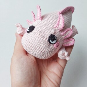 Amigurumi Pattern Crochet Toy Axolotl Plush. - Etsy