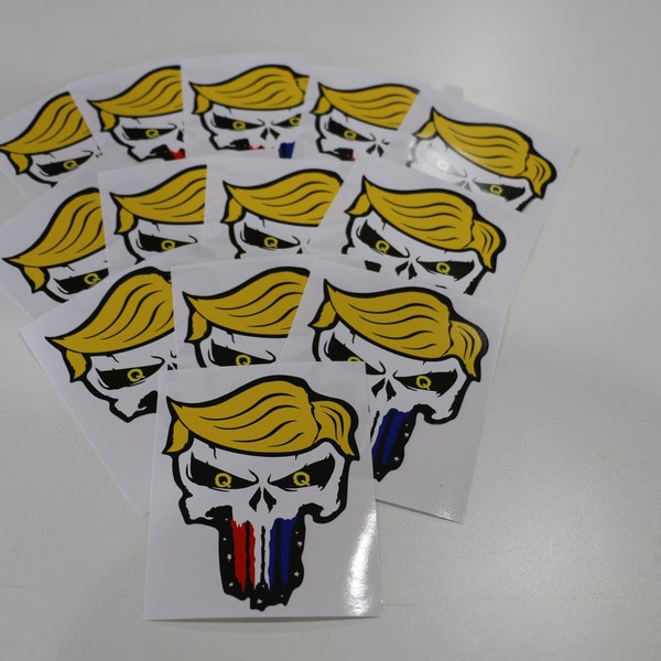Trump Punisher Skull - Etsy